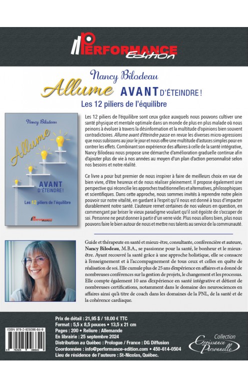 Allume avant d'éteindre - Performance Édition